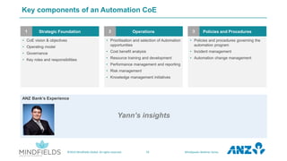 Lessons learnt on setting up and scaling an automation CoE | PDF | Web ...