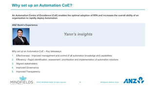Lessons learnt on setting up and scaling an automation CoE | PDF | Web ...