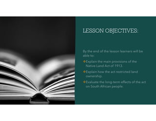 HISTORY GRADE 10 LESSON PRESENTATION BY RAPHESU ROSE | PDF