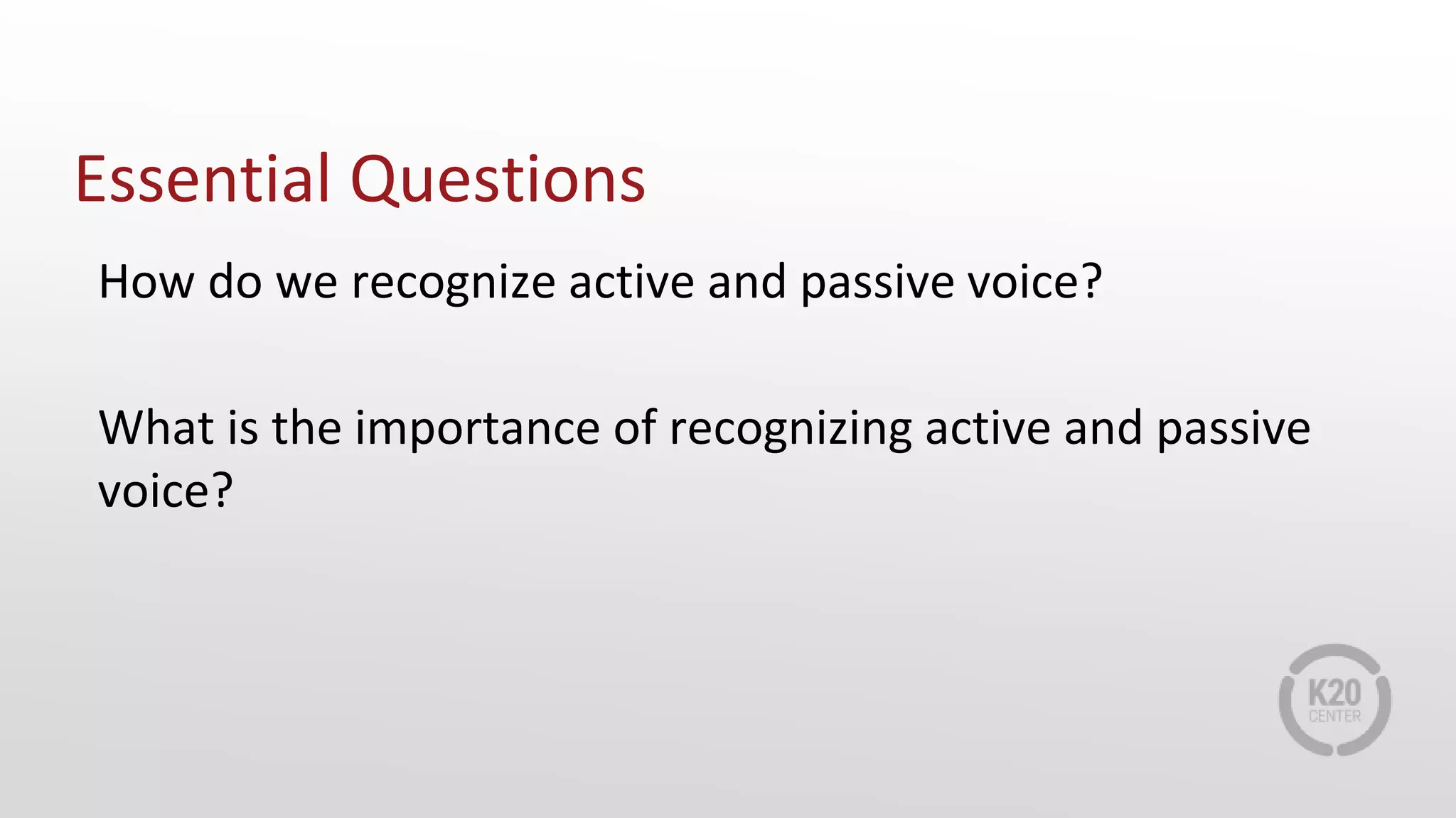 Lesson Slides—Active and Passive Voice.pptx
