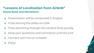 Lessons of Localization from Airbnb | GMA Webinars | PPTX
