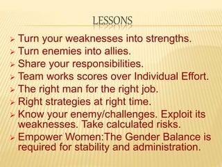 Lessons of Management | PPTX