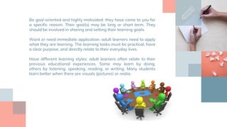 Lesson stages for adults | PPT