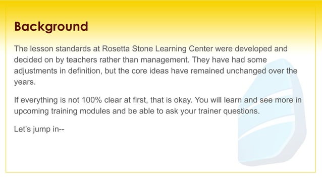 Lesson standards module | PPT