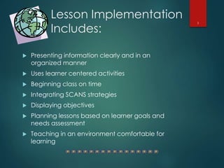 Lesson Plan Steps | PPT