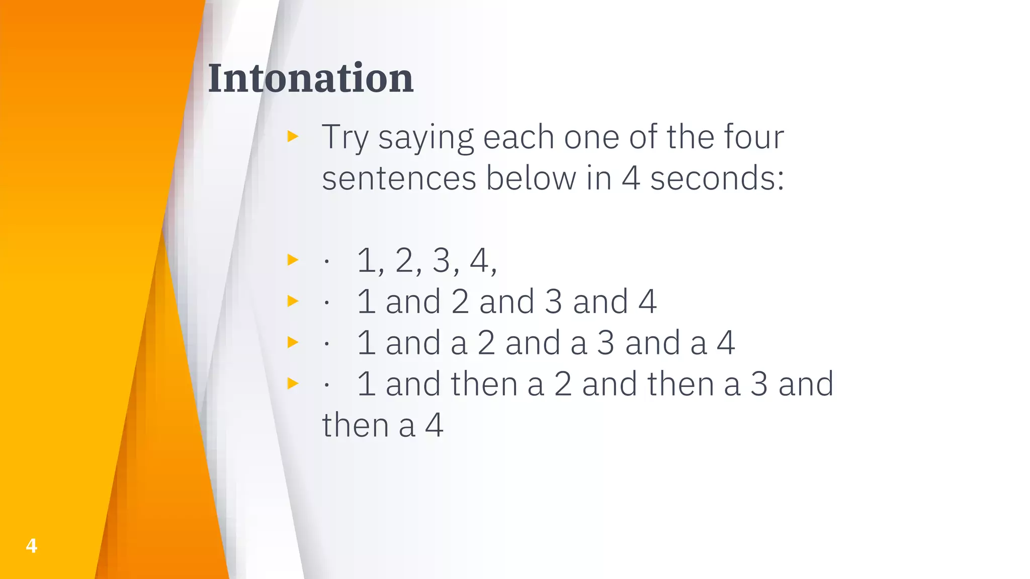 Stress and Intonation | PPTX