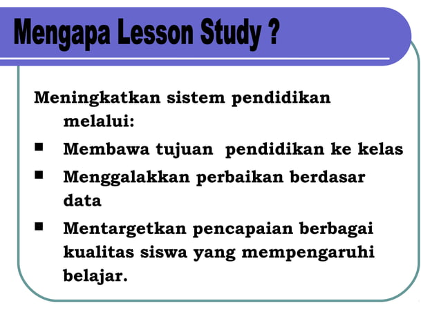 Lesson study | PPT