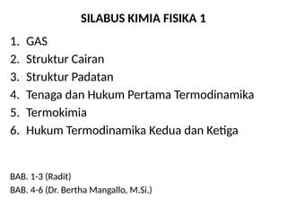LESSON STUDY KIMIA FISIKA 1 kimia fisik 1.pptx