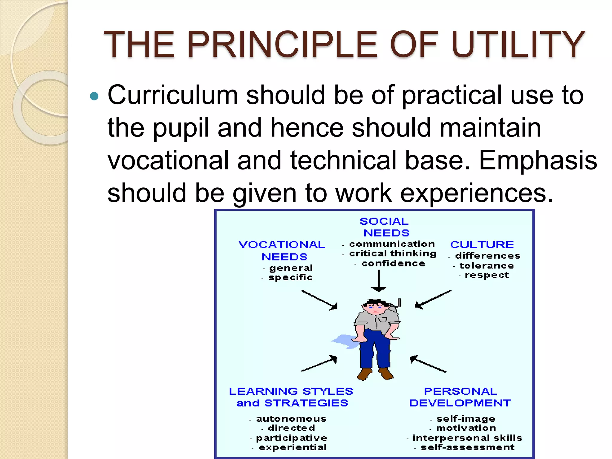 PRINCIPLES OF CURRICULUM | PPTX
