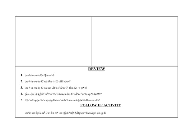 Lesson template anchana | PPT