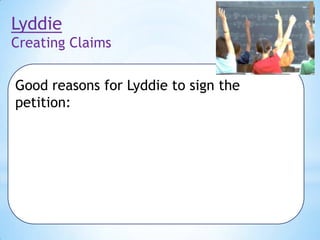 Lyddie: Lesson ten, Unit 1 | PPTX