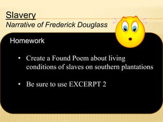 Slavery Module: Lesson ten | PPT