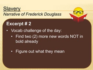 Slavery Module: Lesson ten | PPT