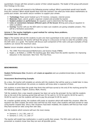 Standards-Based Lesson | PDF