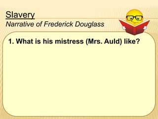 Slavery Module: Lesson thirteen | PPT