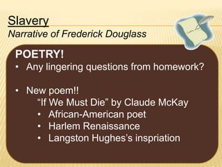 Slavery Module: Lesson thirteen | PPT