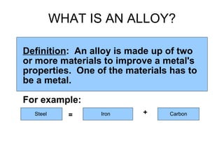 METALS | PPT | Geology | Science