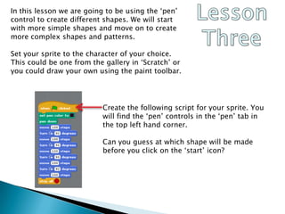 Lesson three presentation | PPTX