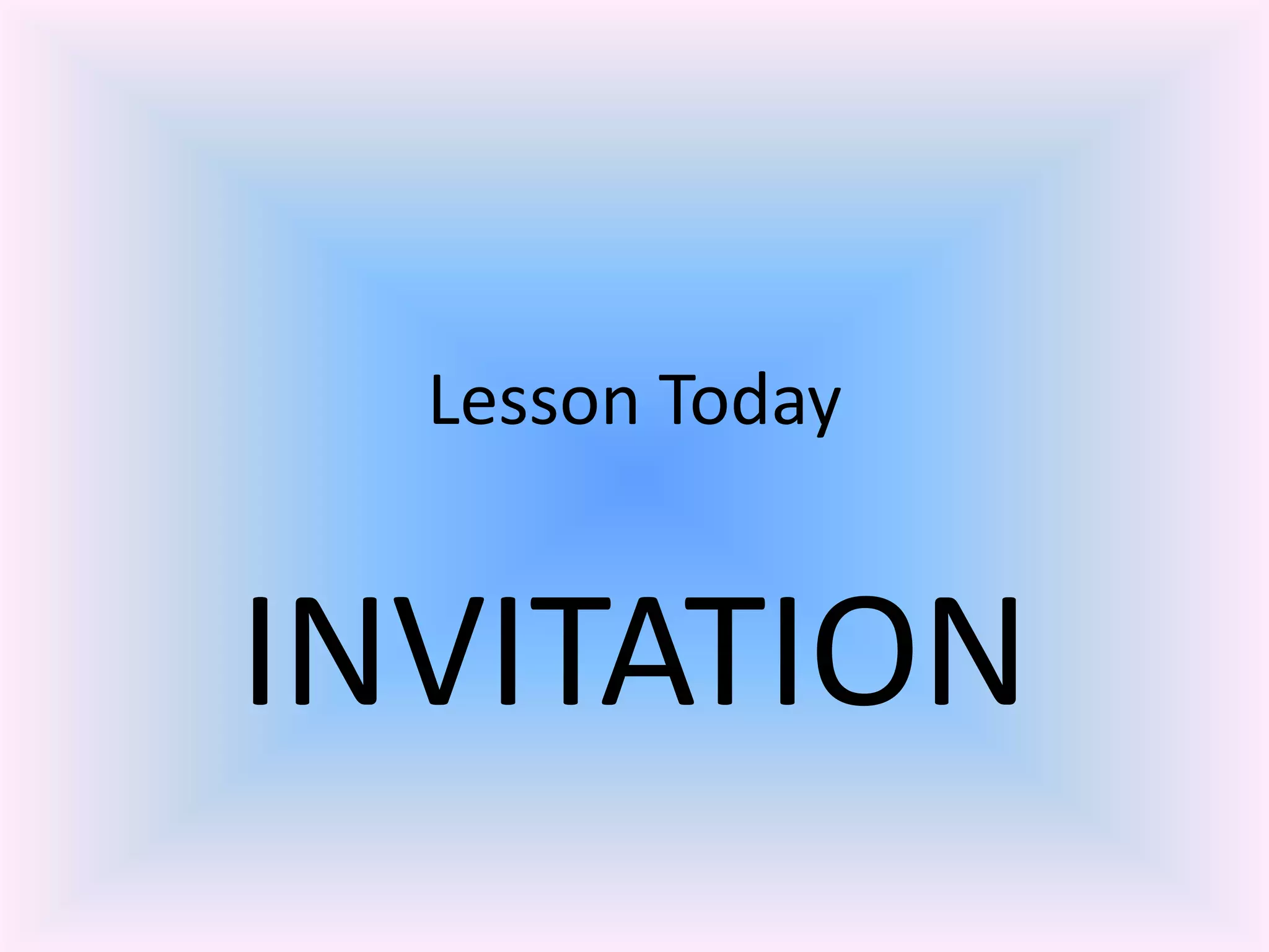 INVITATION | PPTX