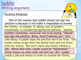 Lyddie: Lesson twenty, Unit 1 | PPTX