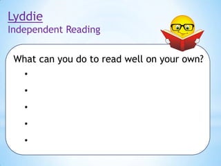 Lyddie: Lesson two, Unit 1 | PPTX