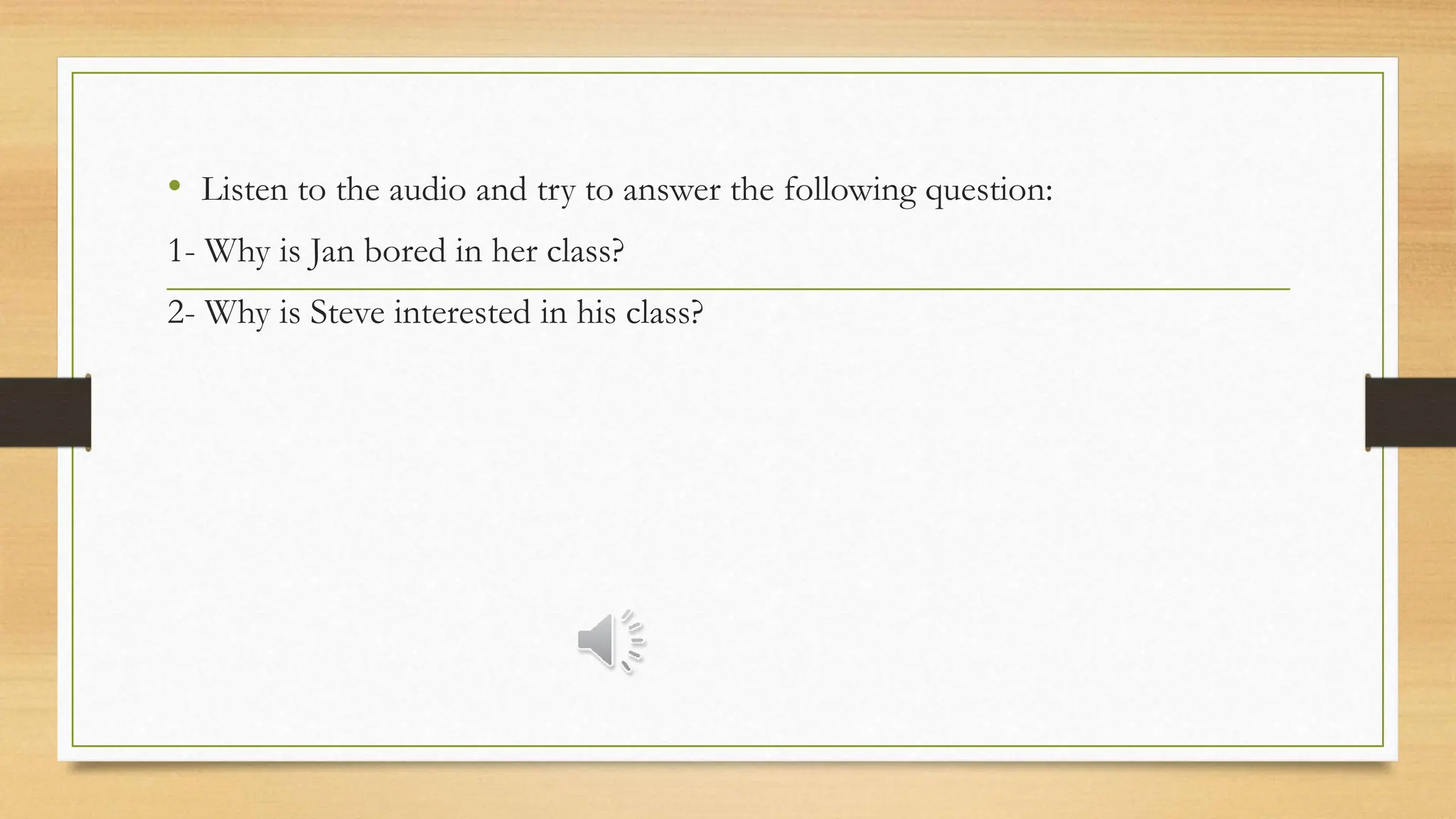 LESSON Two about english questions first year.pptx