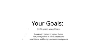 Lesson Two of Creative Writing. You will learn a lot from this | PPTX