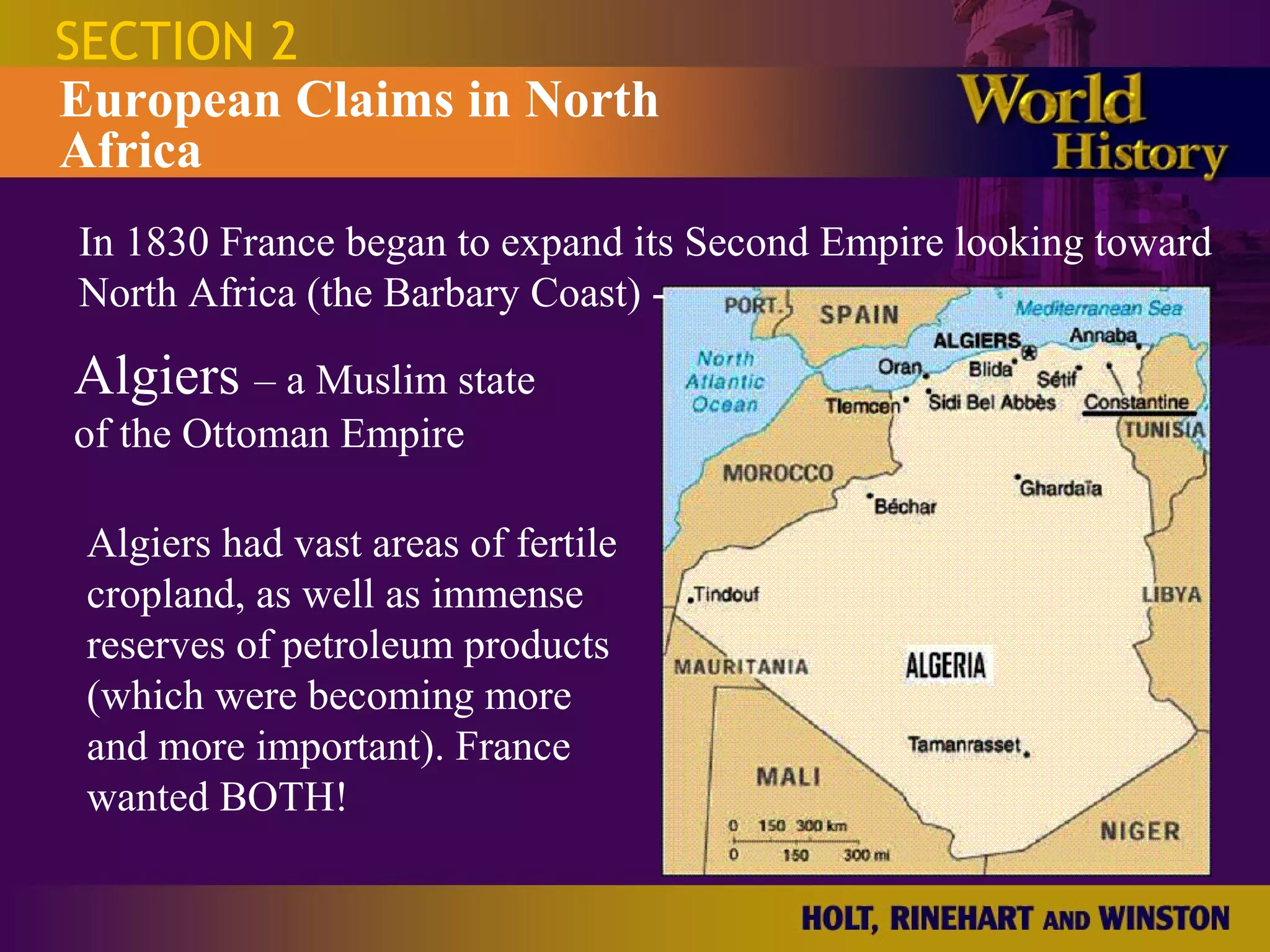 Lesson Two - Imperialism in North Africa | PPT