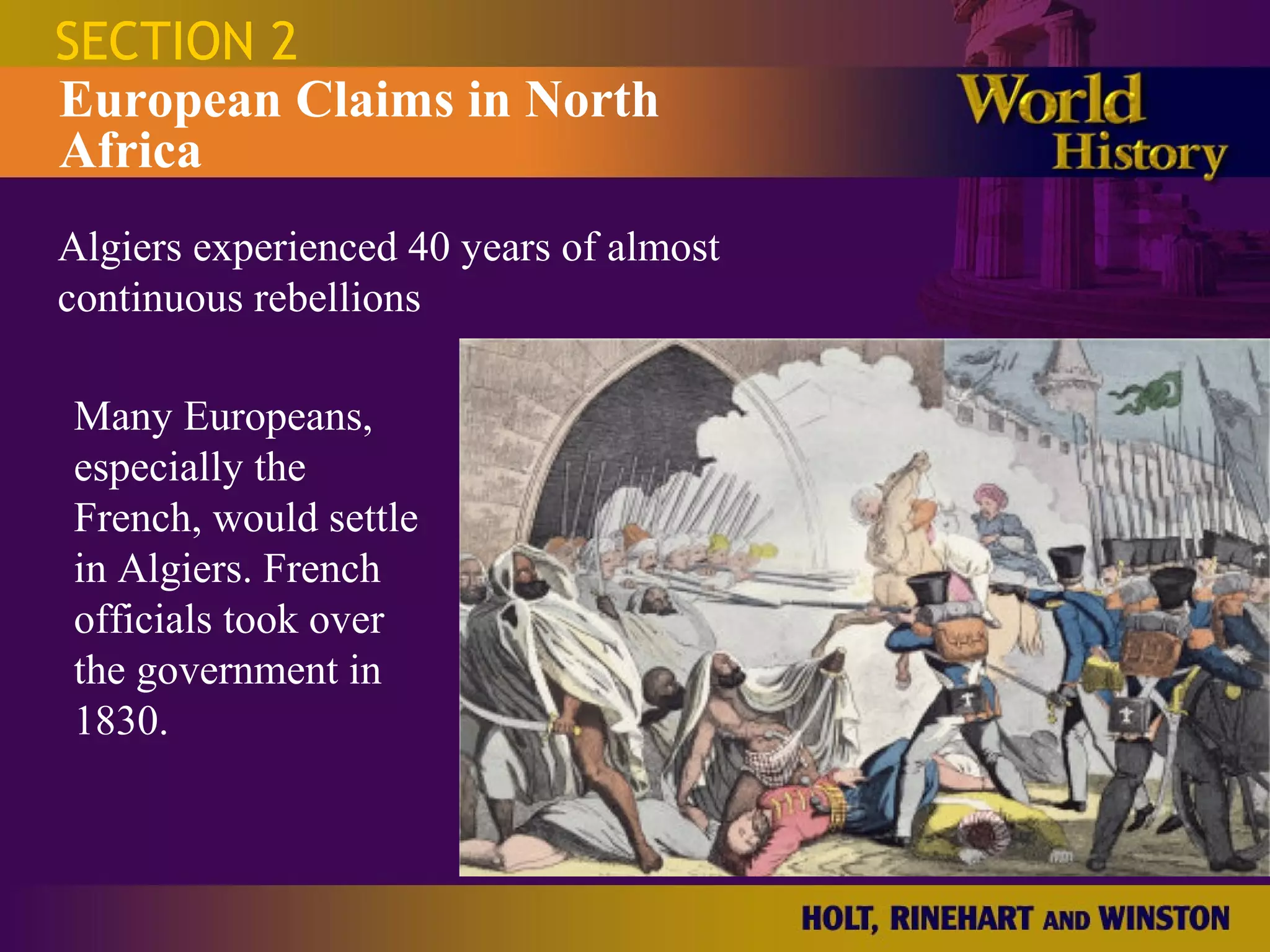 Lesson Two - Imperialism in North Africa | PPT