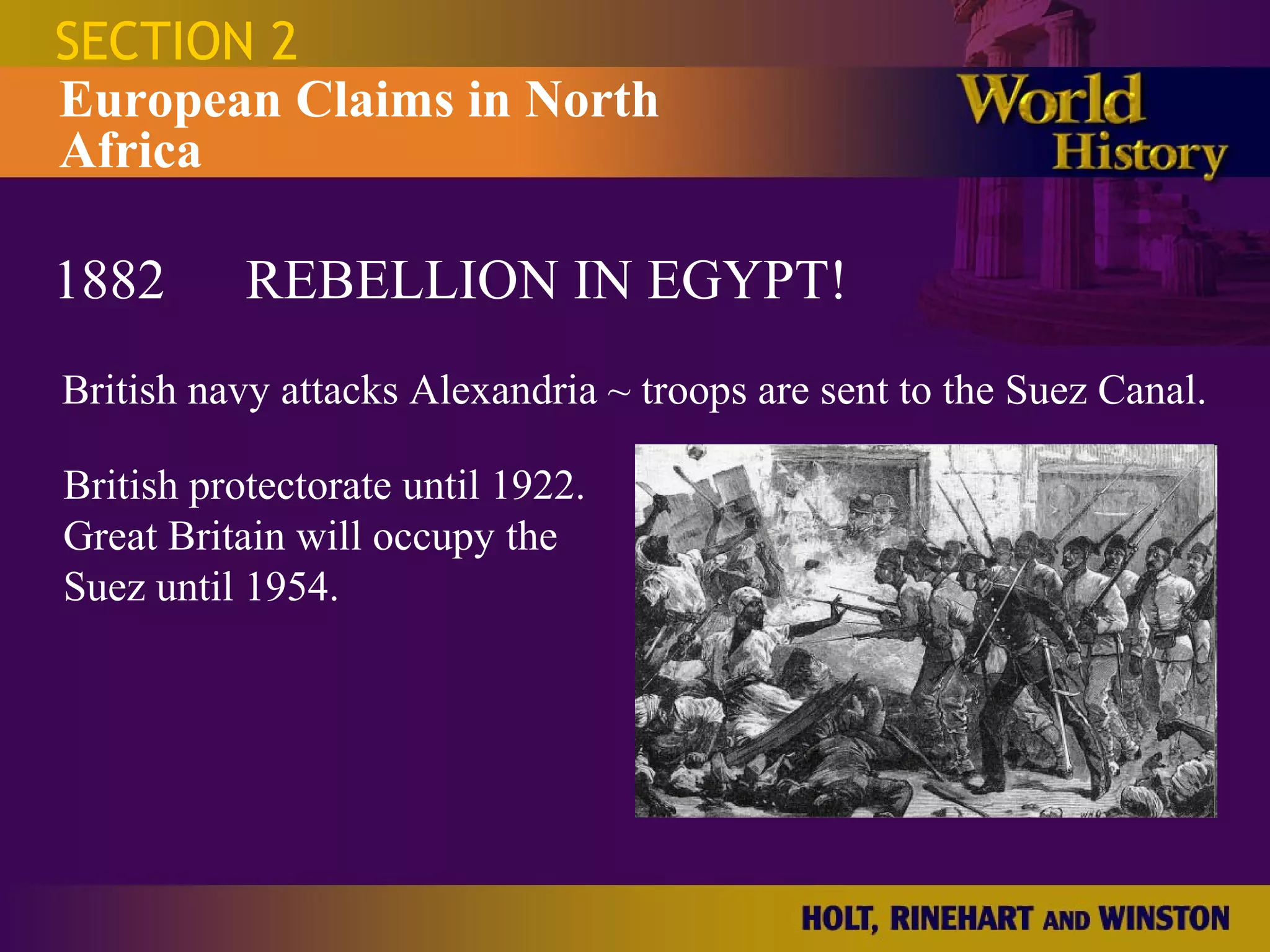 Lesson Two - Imperialism in North Africa | PPT