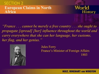 Lesson Two - Imperialism in North Africa | PPT
