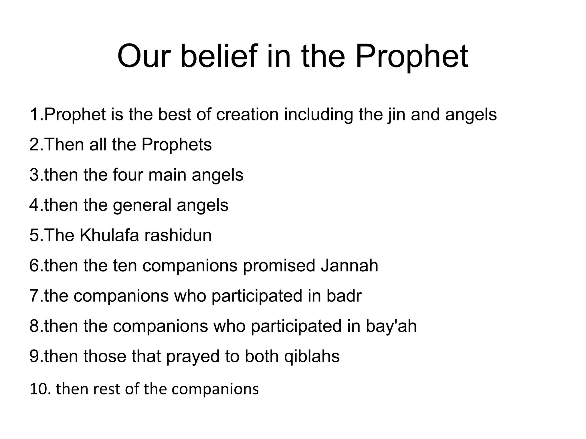 Lesson Two - Seerah | PPT