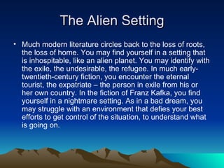 Four Types of Setting | PPT