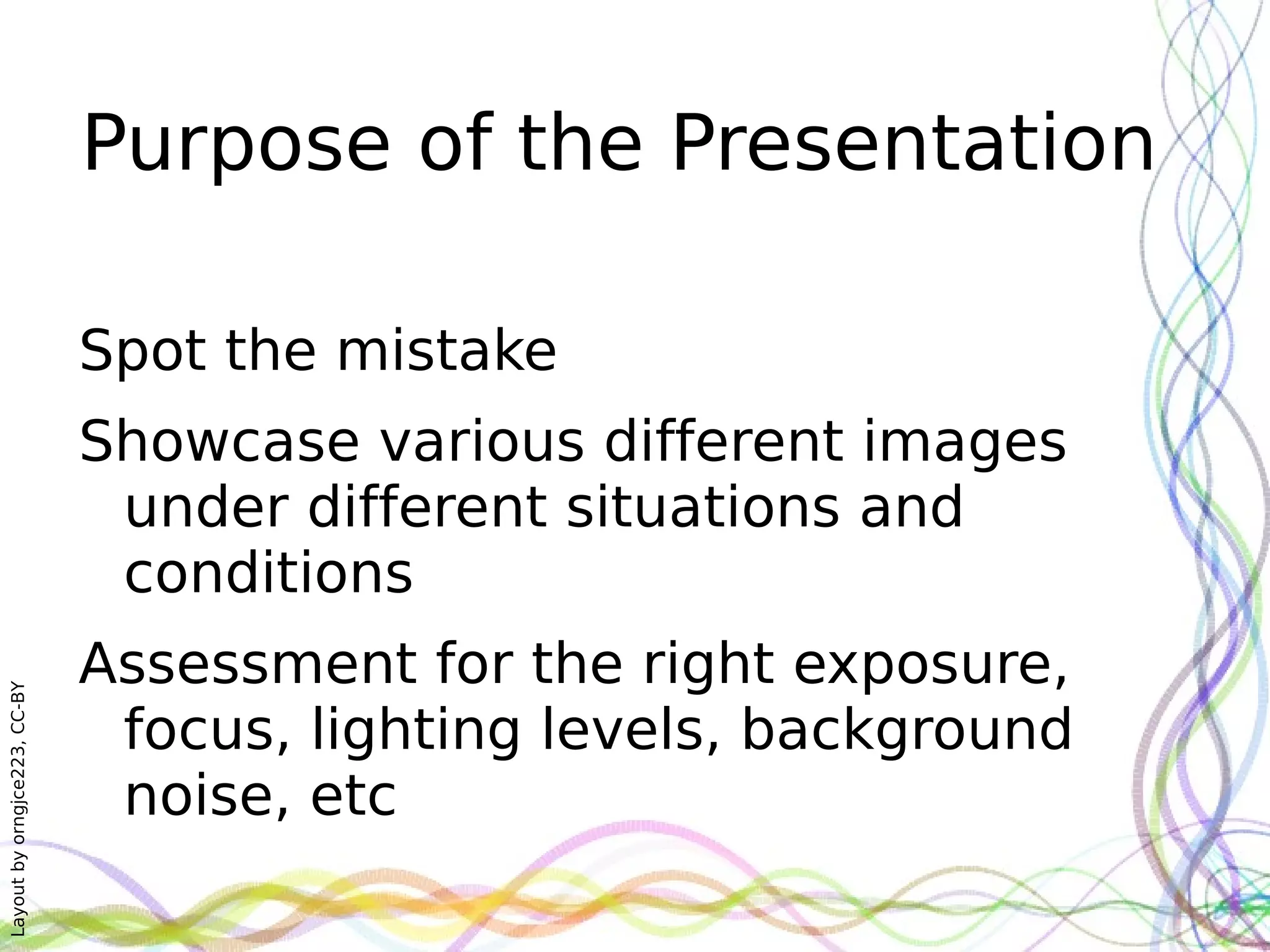 Lesson Two: Understanding and interpreting the image | ODP