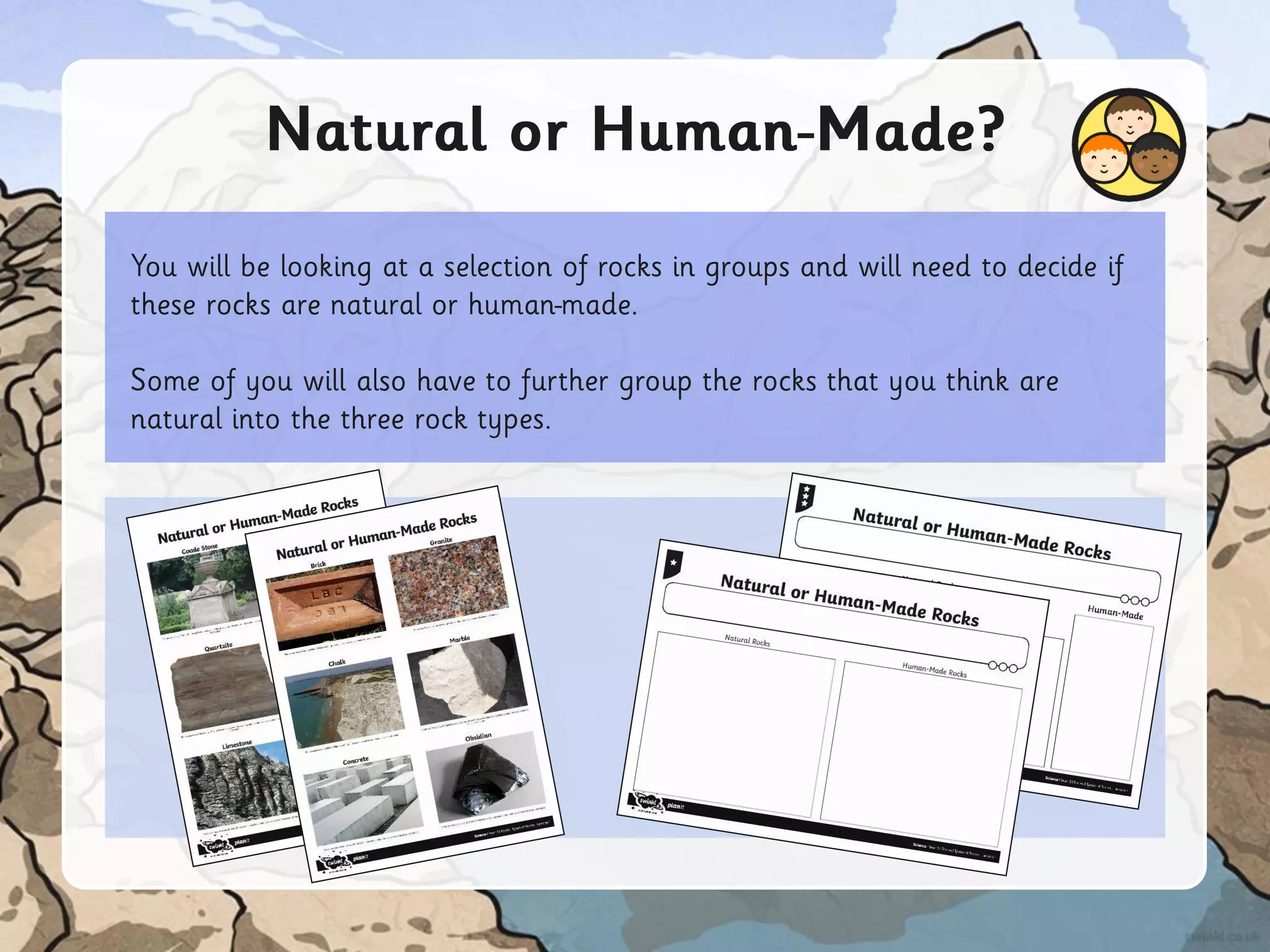 Lesson types of rocks | PPT
