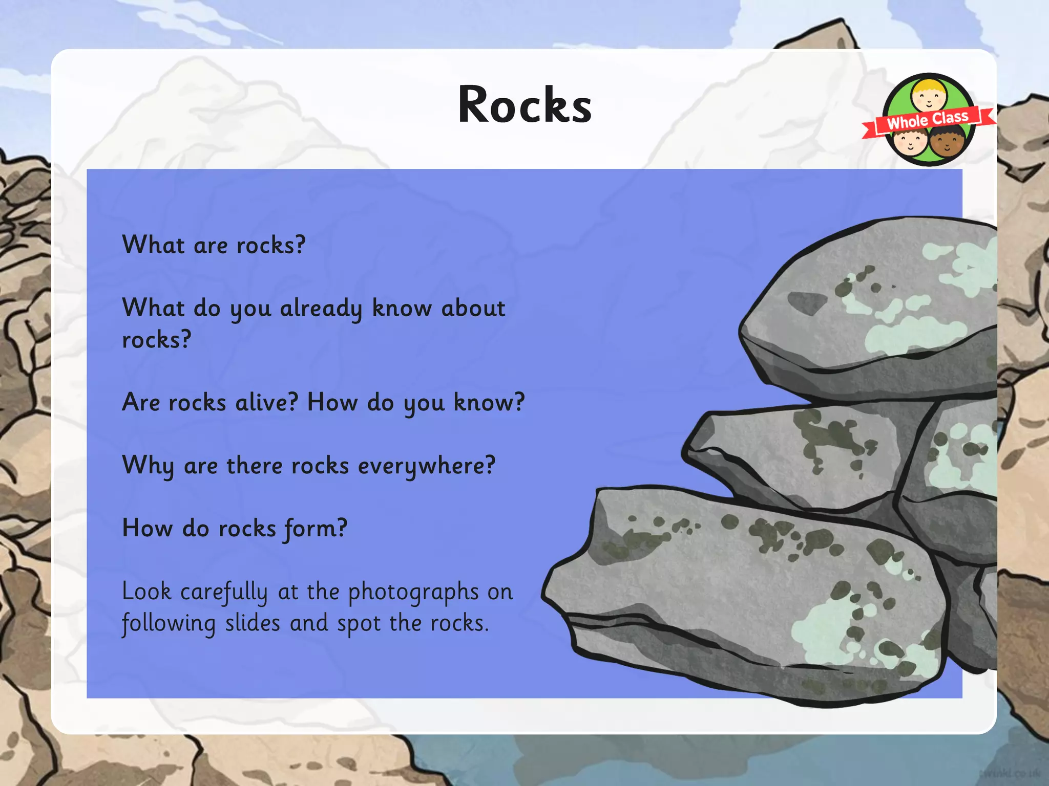 Lesson types of rocks | PPT