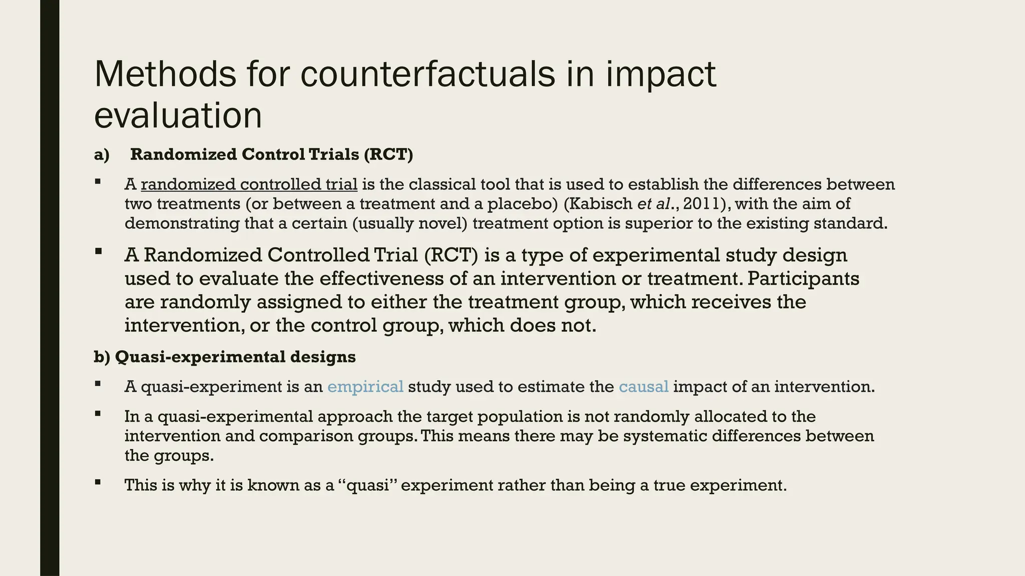 LESSON VI - Counterfactuals in Impact Evaluation.pptx