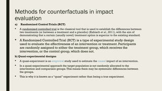 LESSON VI - Counterfactuals in Impact Evaluation.pptx