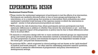 LESSON VII - Impact Evaluation Research Designs.pptx