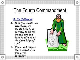 Lesson xiv the fourth commandment | PPT | Christianity | Religion ...