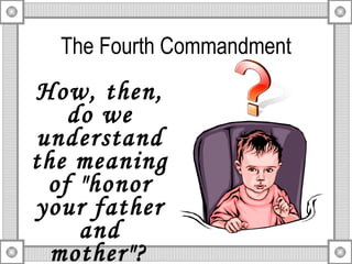 Lesson xiv the fourth commandment | PPT