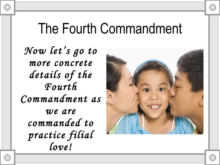 Lesson xiv the fourth commandment