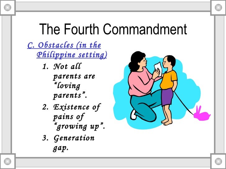 Lesson xiv the fourth commandment
