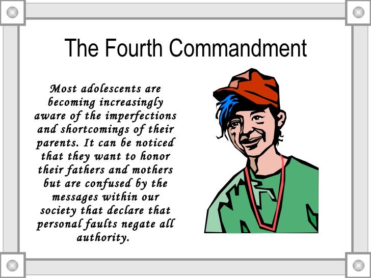 Lesson xiv the fourth commandment