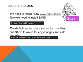 LESS vs. SASS | PPT