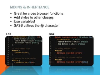LESS vs. SASS | PPT