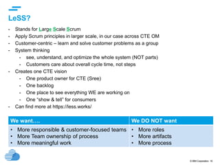 LeSS & Scrum-damentals | PPT