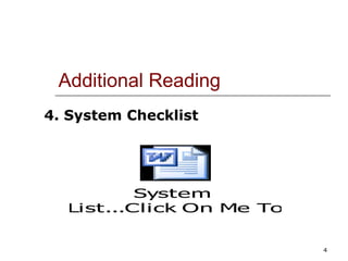 Lesson 9...Additional Reading | PPT | Computing | Technology & Computing