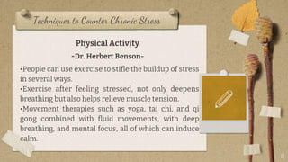 Less stress, more care | PPTX