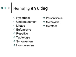 Les stijlfiguren | PPT